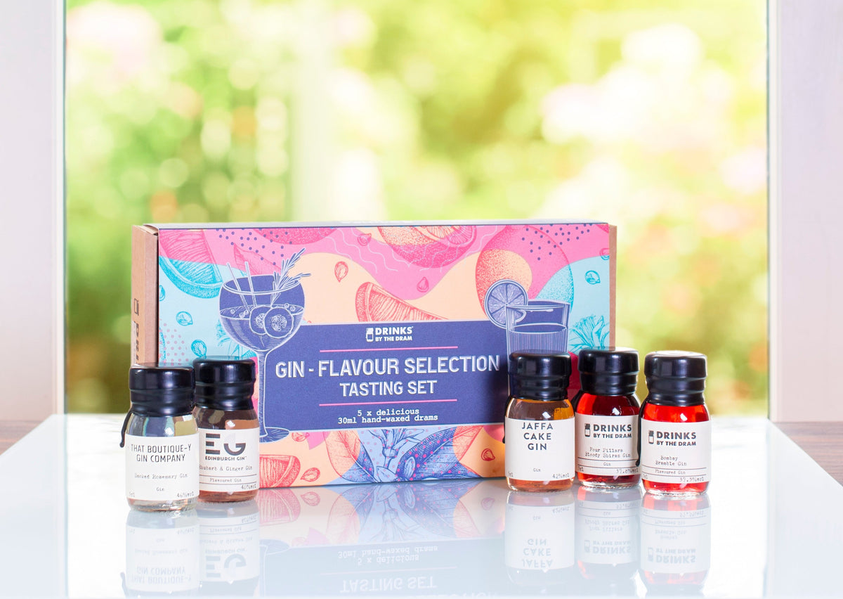 Gin – Flavour Selection Tasting Set – Drinks By The Dram
